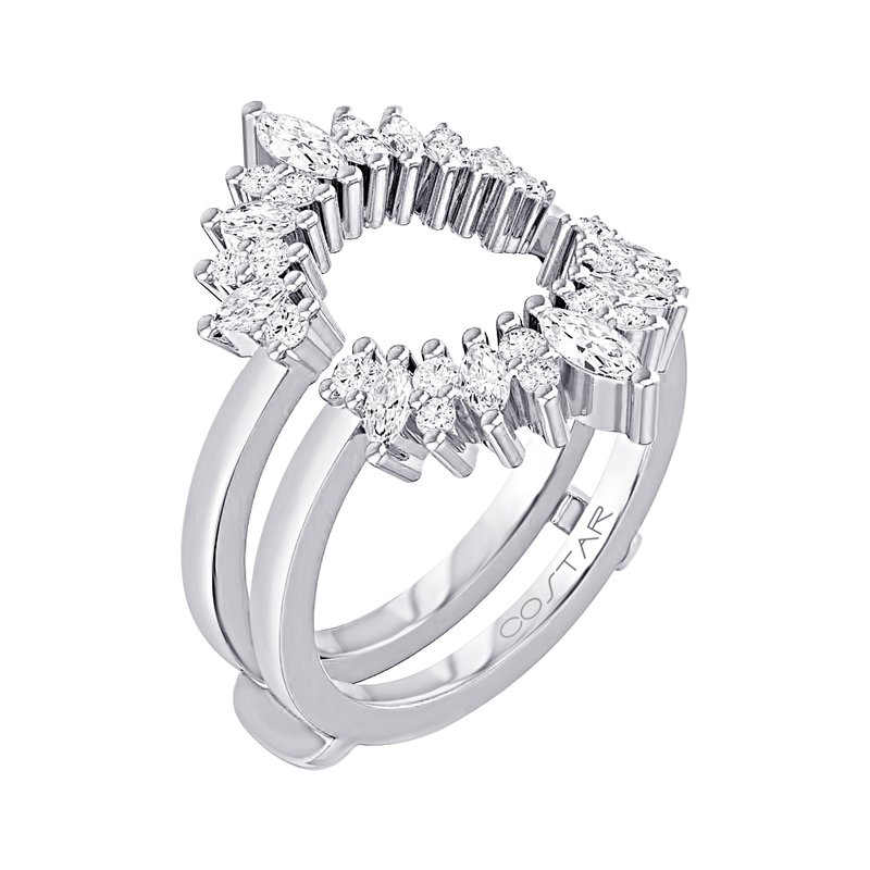 Floating Marquise Diamond Enhancer R14762B - Costar