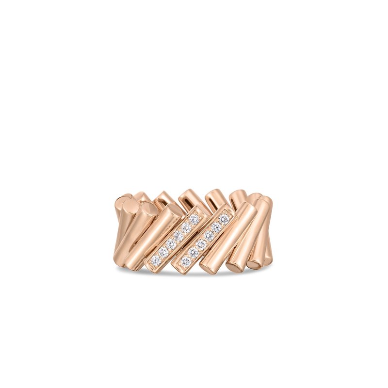 Roberto Coin Domino Double Diamond Accent Ring DOMINO-DOUBLE-DIAMOND ...