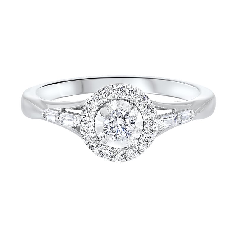 Gems One 14Kt White Gold Diamond 1/3Ctw Ring RG70614-4WB - Michael ...