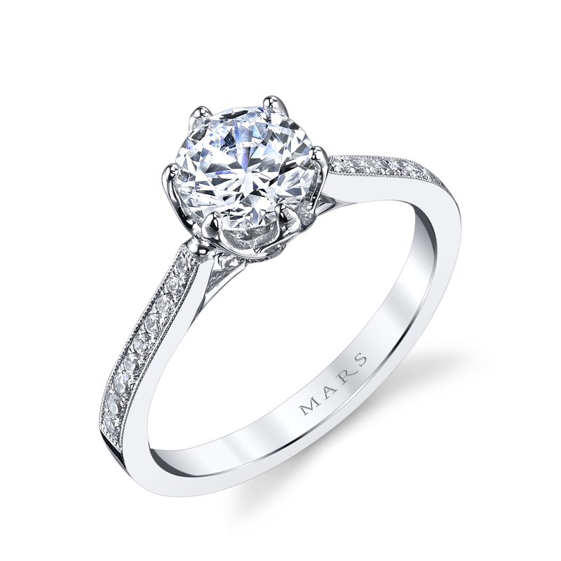 Engagement Ring 25283 - MARS Fine Jewelry
