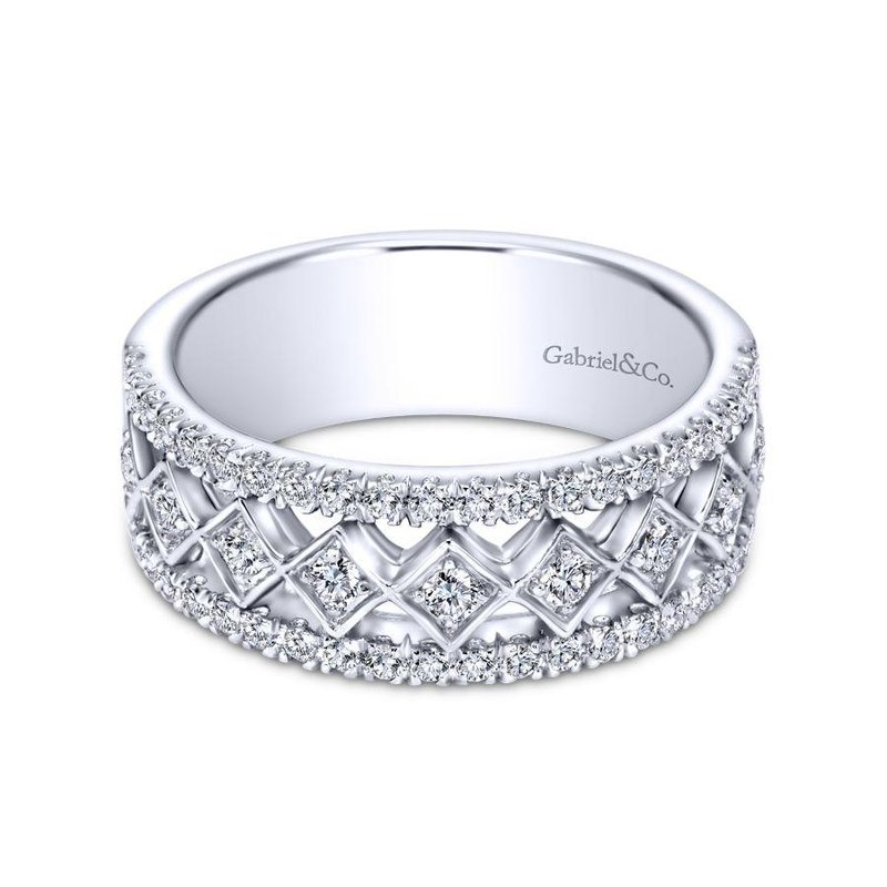 White gold diamond anniversary band store
