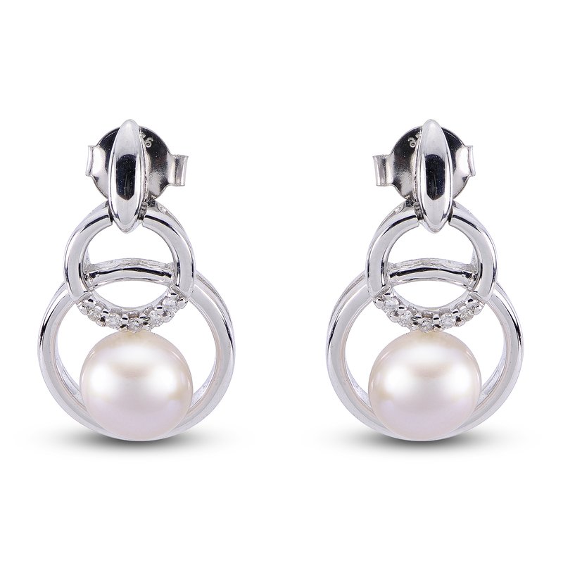 Imperial Pearl Sterling Silver Freshwater Pearl Earring 624350/FW ...