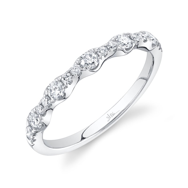 Shy Creation 0.40CT 14K W/G DIAMOND LADY'S BAND SC22008802 - The Vault ...