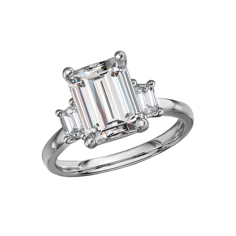 Lab Grown Diamond Bridal Semi-Mount Lab Grown Diamond Engagement Ring ...