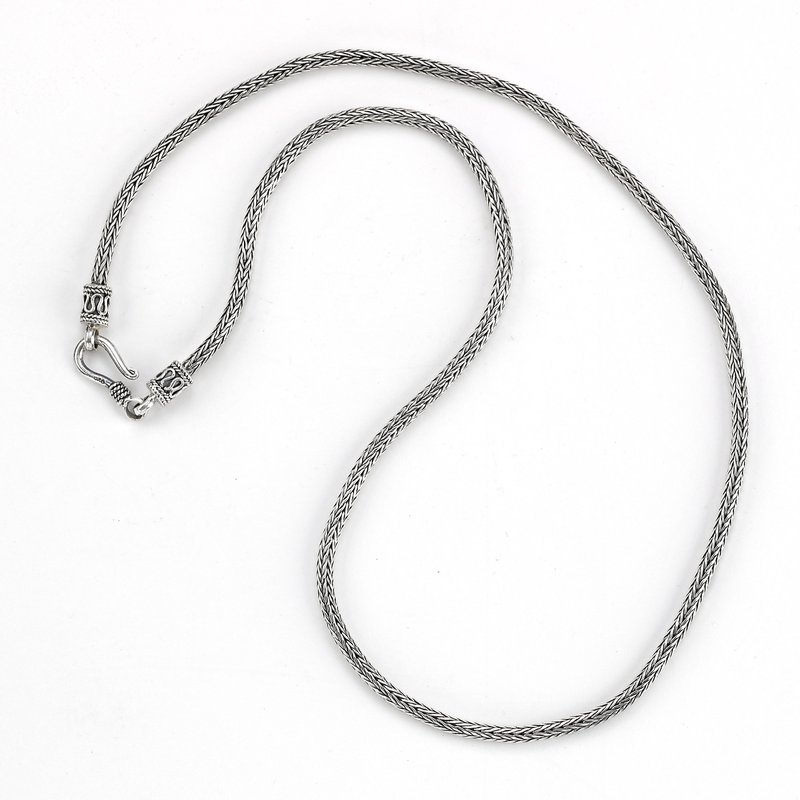 Samuel B STERLING SILVER 2.5MM TULANG NAGA CHAIN IN 30" 58009N.SL30 ...