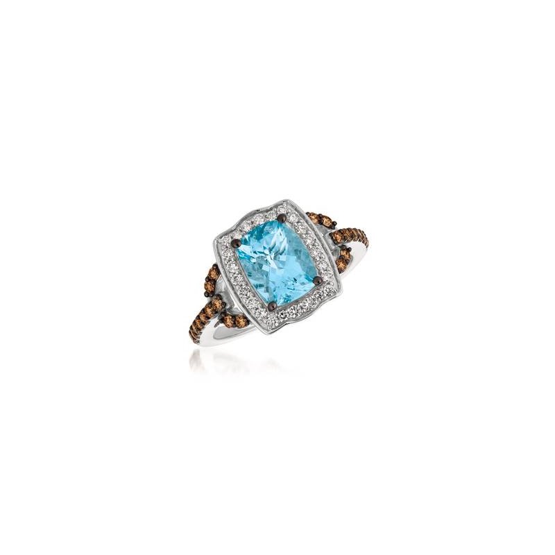 Le vian sea blue aquamarine ring store