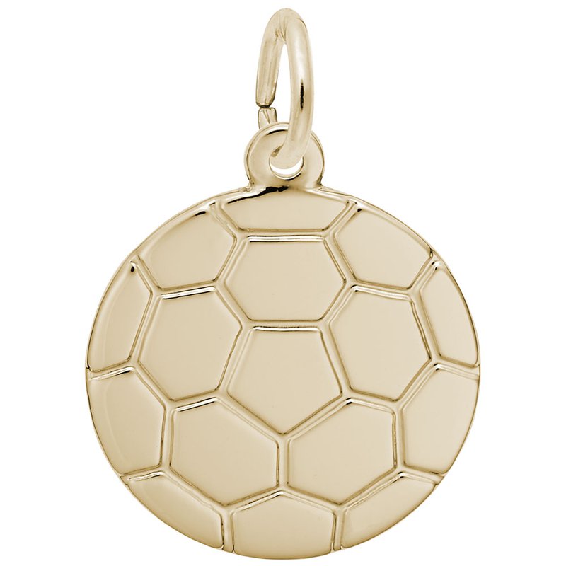Rembrandt Charms Soccer Ball Charm 5385 5385 SOCCER BALL - Hobbs Jewelers