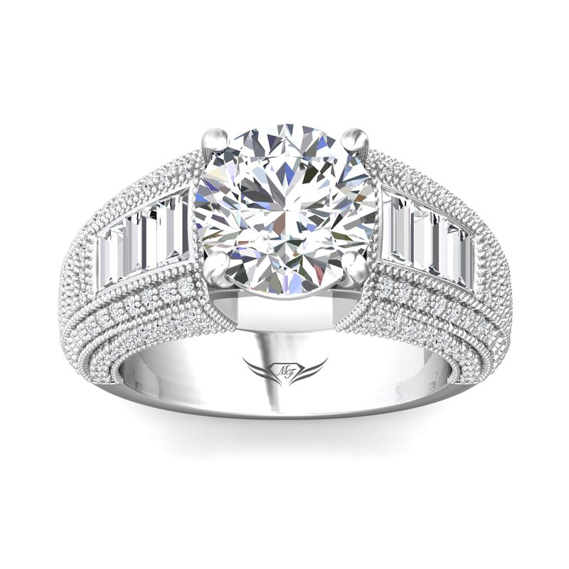 Martin Flyer Engagement Ring 5253SST - Gary Michaels Fine Jewelry