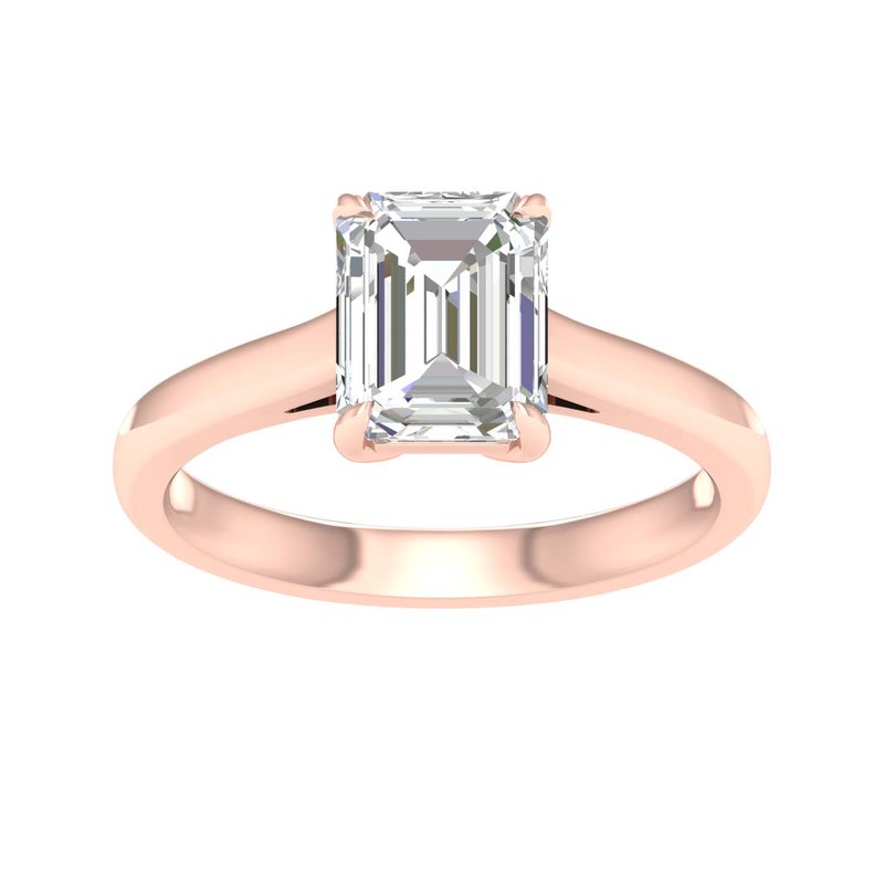 Revelation Solitaire Ring (Emerald) LRS04191 - Ellis Jewelers