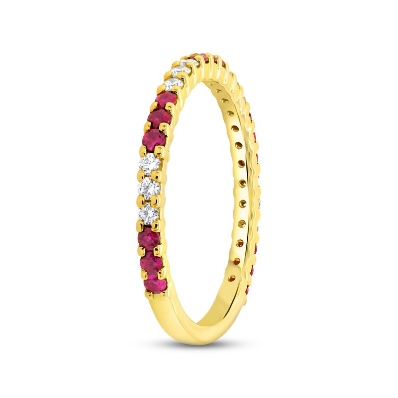 Uneek Precious Collection Round Ruby Fashion Ring 302357 - 302357 ...