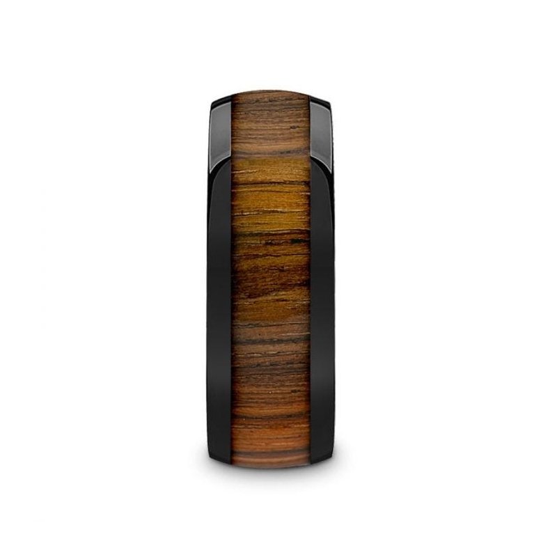 Thorsten Rings LINDEN Black Ceramic Polished Finish Men Thorsten Rings LINDEN Black Ceramic Polished Finish Men