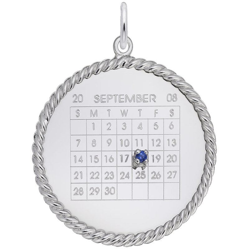 Rembrandt Charms CALENDAR ROPE FRAME 8339-calendar-rope-frame - Gold ...