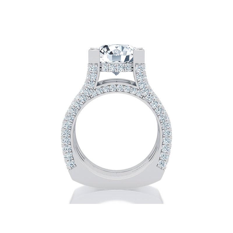 A.JAFFE A.JAFFE Signature Shank™;New Engagement Rings MESRD2883 ...