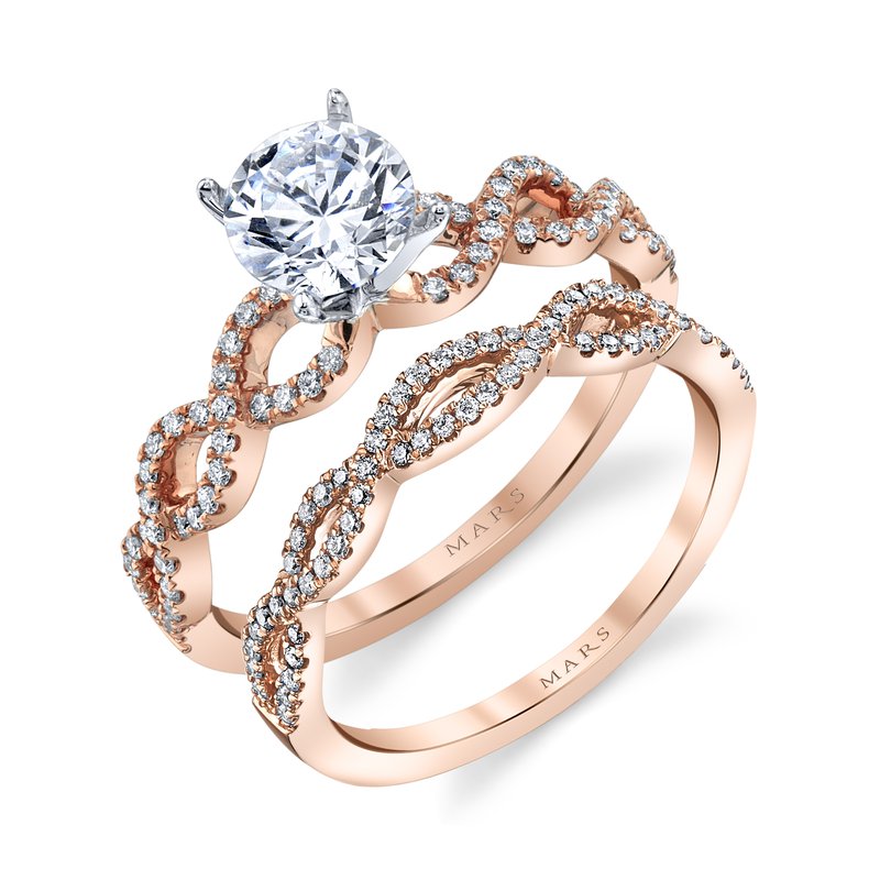 Mars Fine Jewelry Engagement Ring 27221B - The Diamond Family