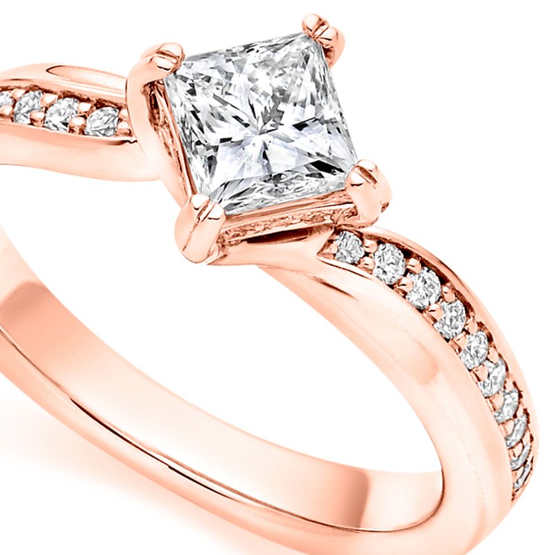 Raphael Bridal Solitaire with Diamond Set Shoulders ENG4264 SMT - Trust ...