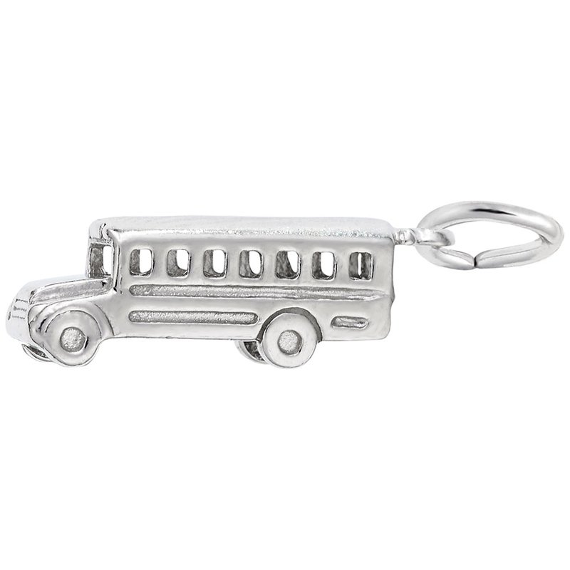 Rembrandt Charms School Bus Charm 8152 8152 SCHOOL BUS - Prestige Jewelers