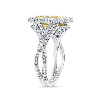 Yellow Diamond Engagement Rings | Uneek Jewelry