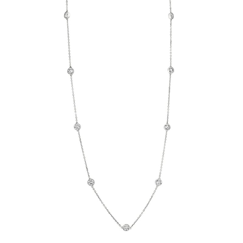 Surreal Diamond Lab Grown Diamond By The Yard Necklace SD-Diamond By ...