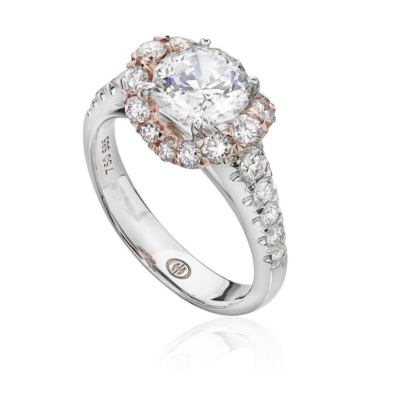 Christopher Designs Engagement Ring 678-100 S2556 - Cumberland Diamond ...