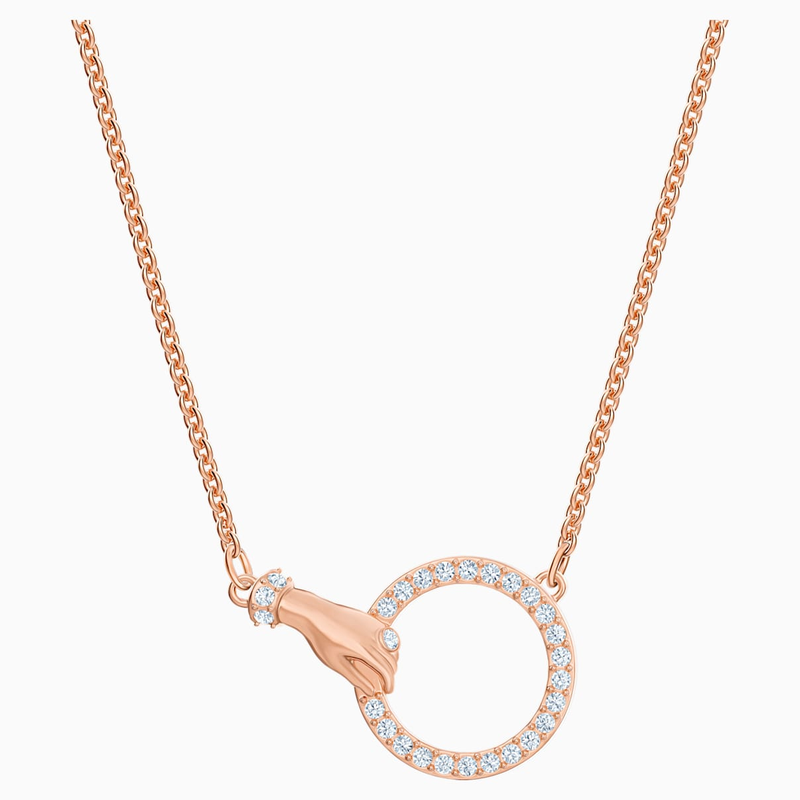 Rose gold jewellery swarovski store