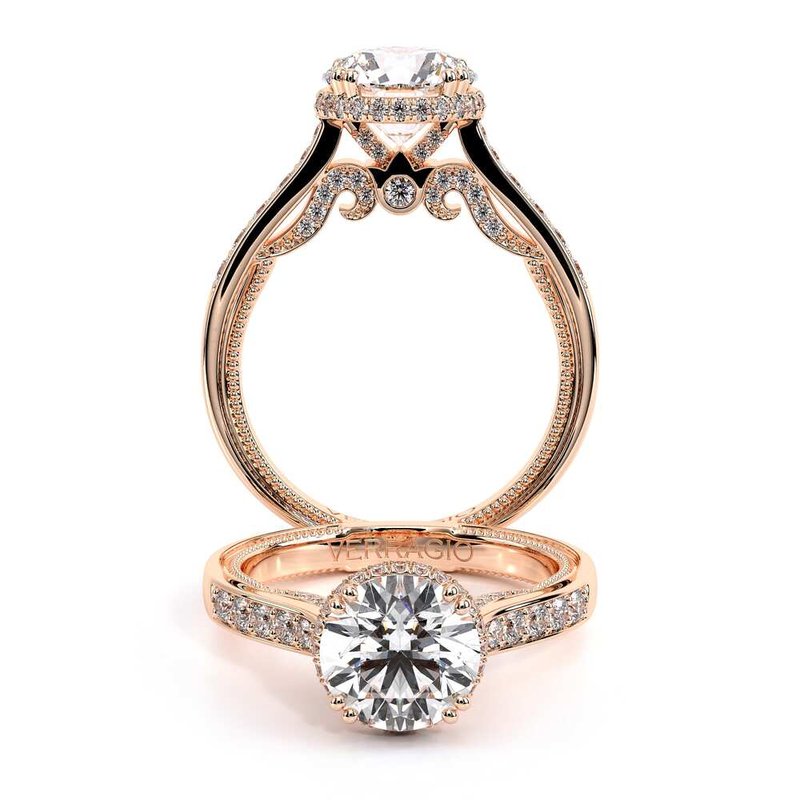 Verragio Insignia-7102r-14k Rose Gold Round 1810_14K_INS_ROS - Gold ...