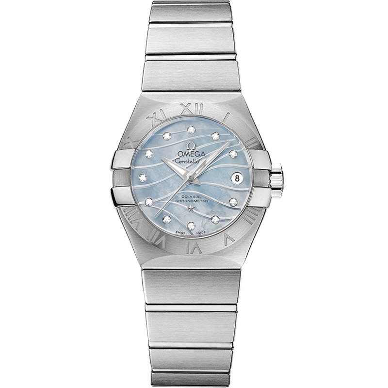 Omega Constellation 27 mm, steel on steel 12310272057001 - Spitz Jewelers