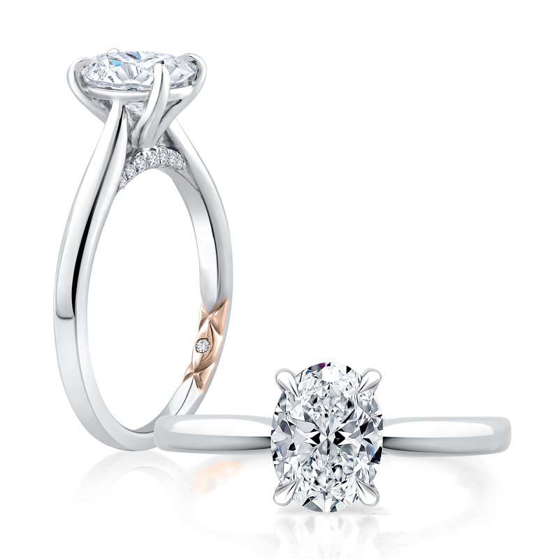 A. JAFFE A.JAFFE A.Jaffe Classics Engagement Rings MECOV2543 MECOV2543 ...
