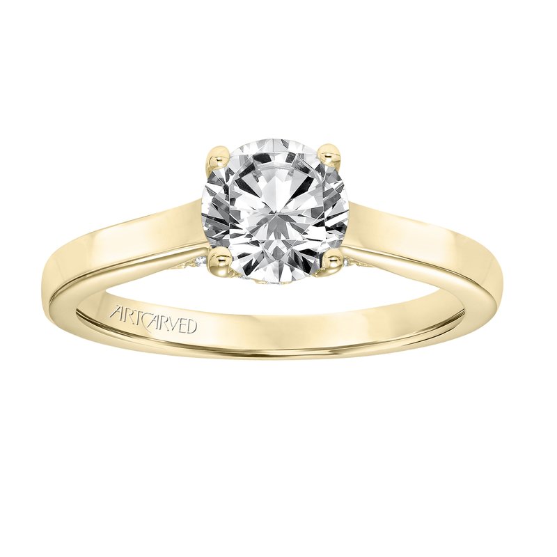ArtCarved ArtCarved Ina Diamond Engagement Mounting 31-V672ERY-E ...