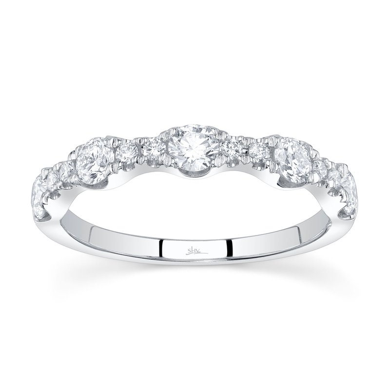Shy Creation 0.40CT 14K W/G DIAMOND LADY'S BAND SC22008802 - The Vault ...