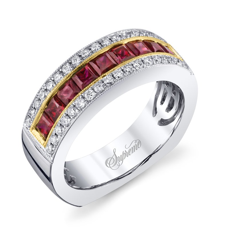 Supreme Ring SJU1372R-RUBY - Motif Jewelers