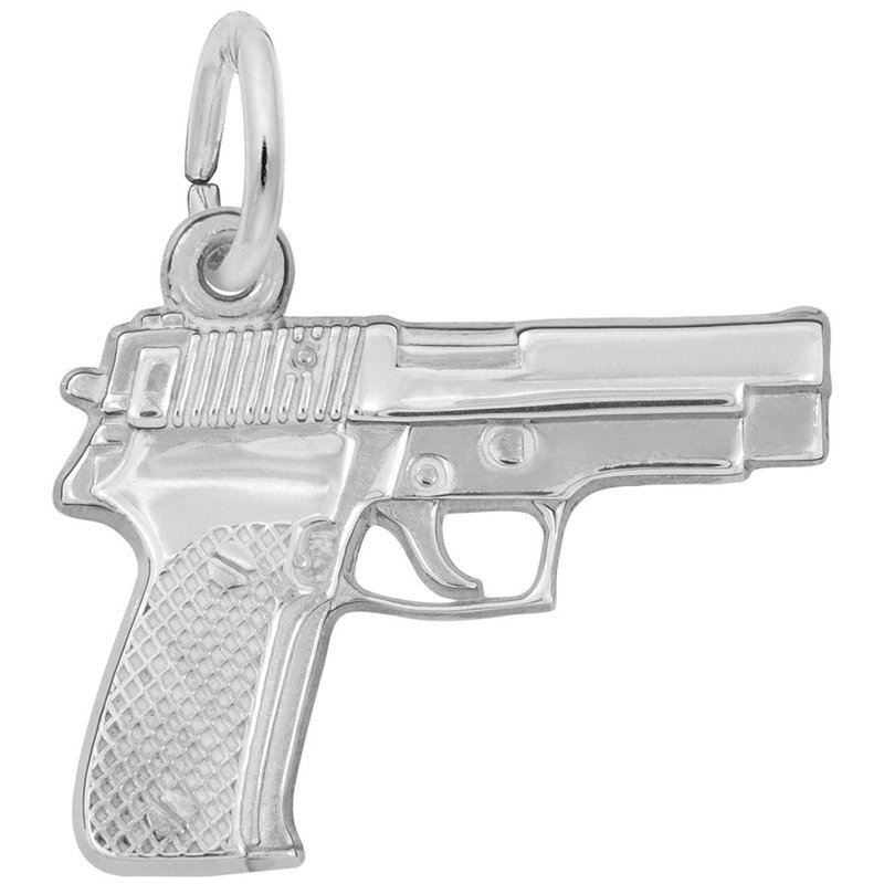 Rembrandt Charms HANDGUN 1860-handgun - Gold Casters Diamonds & Fine ...