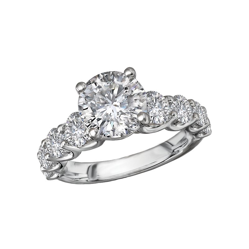 Lab Grown Diamond Bridal Semi-Mount Lab Grown Diamond Engagement Ring ...