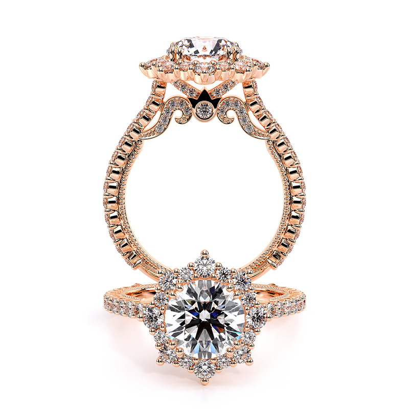 Verragio Insignia 7108r 18k Rose Gold Round 1991 18K INS ROS Diamond District