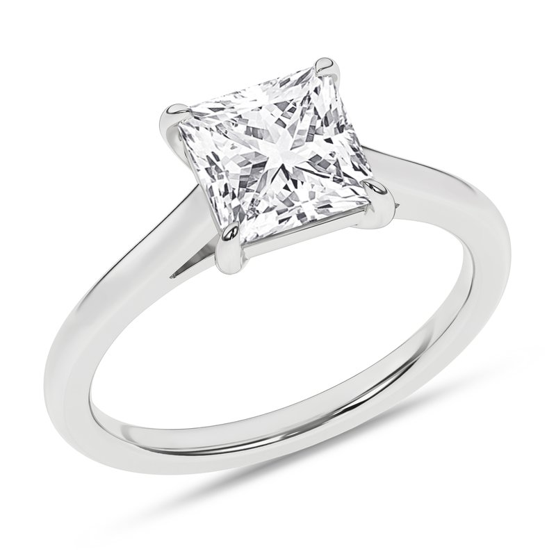 Revelation Solitaire Ring (Princess) LRS04180 - Miska Jewelers
