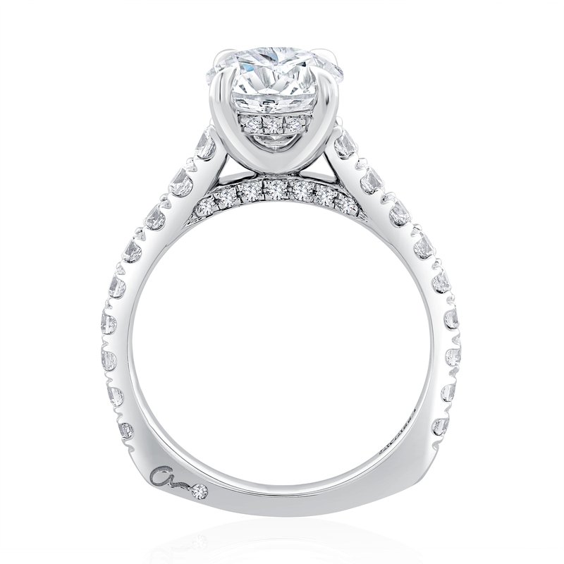 A.JAFFE A.JAFFE Signature Shank Engagement Rings MESRD2774 MESRD2774 ...