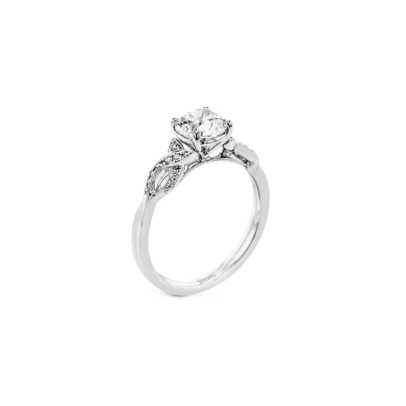 Simon G LR2997 ENGAGEMENT RING LR2997 - Delores Jewelers