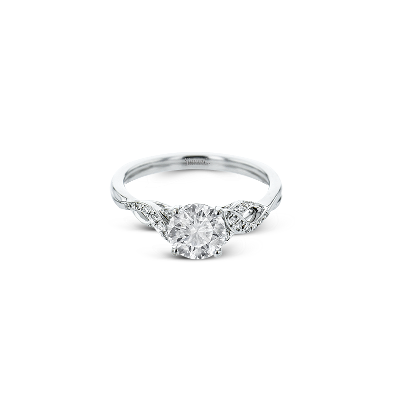 Simon G LR2997 ENGAGEMENT RING LR2997 - Delores Jewelers
