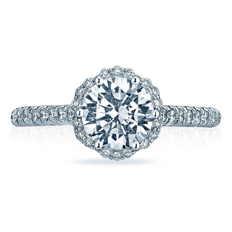 TACORI Round Bloom Engagement Ring HT2547RD - Diamond District