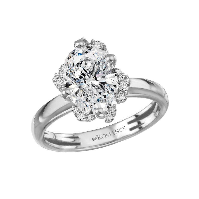 Sam's Signature Collection Decorative Halo Semi-Mount Diamond ...