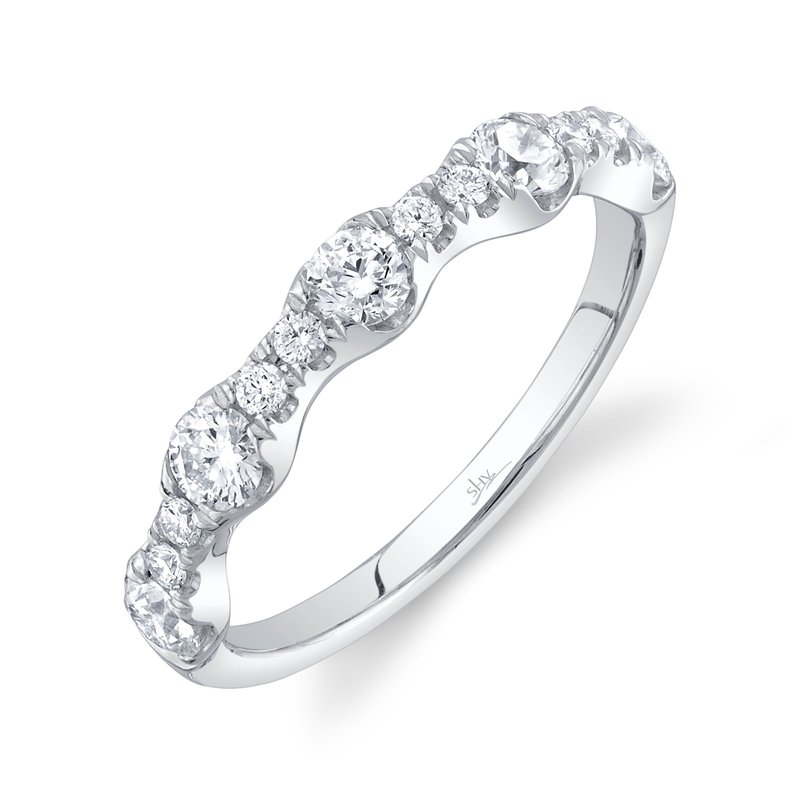 Shy Creation 0.40CT 14K W/G DIAMOND LADY'S BAND SC22008802 - The Vault ...