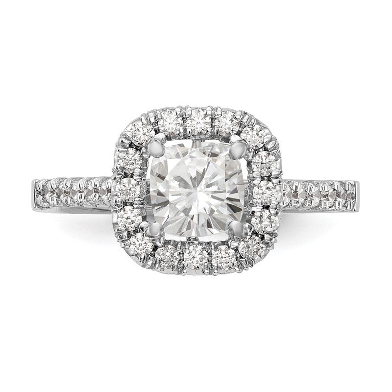 True Origin 14K White Gold 3/8 carat Lab Grown Diamond VS+ F+ Semi ...