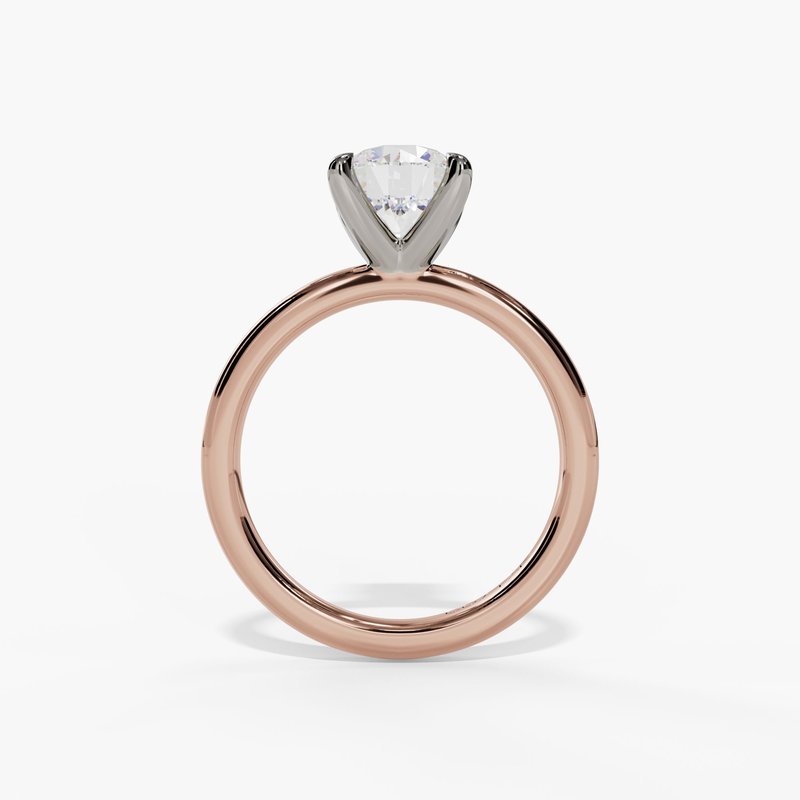 Peghead Solitaire Engagement Ring R13639 - Costar