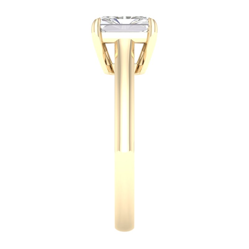 Revelation Solitaire Ring (Radiant) LRS04148 - Wiggins Jewelers