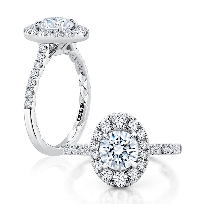 A. JAFFE A.JAFFE A.JAFFE Quilted Engagement Rings MECRD2773Q MECRD2773Q ...