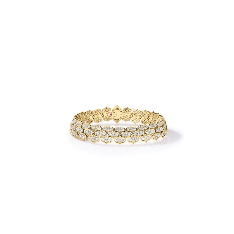 Roberto Coin Cobra Pavé Diamond Wide Bracelet COBRA-PAVE-DIAMOND-WIDE ...