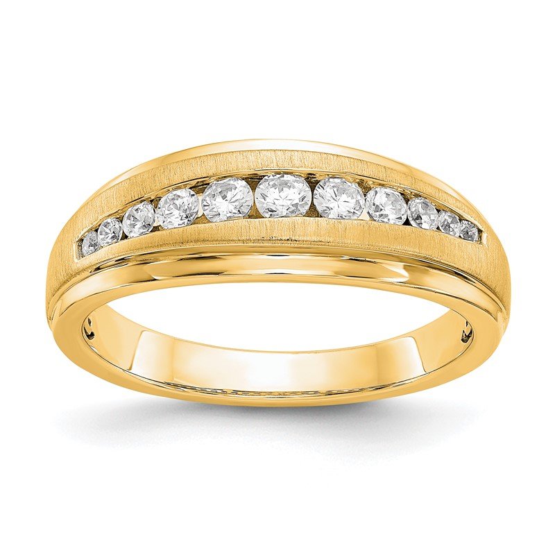 True Origin True Origin 14K White Gold Men's 3/8 carat Lab Grown ...