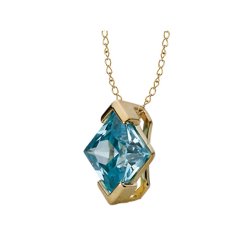 Tesoro Ladies Fashion Gem-Stone Pendant 341298-BTP - KIM International