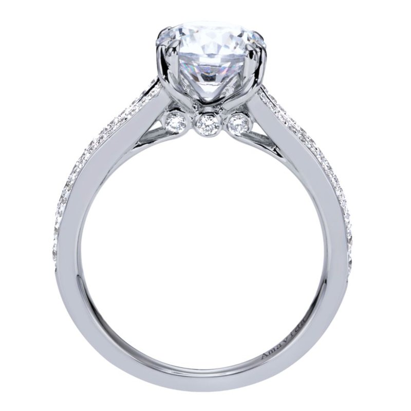 Gabriel Bridal Engagement Ring ER7236W83JJ - Flora Gems