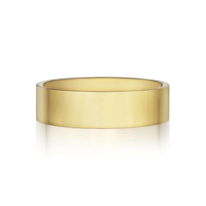 Henri Daussi High Shine Yellow Gold Men's Wedding Band MB20 - Schnacks ...