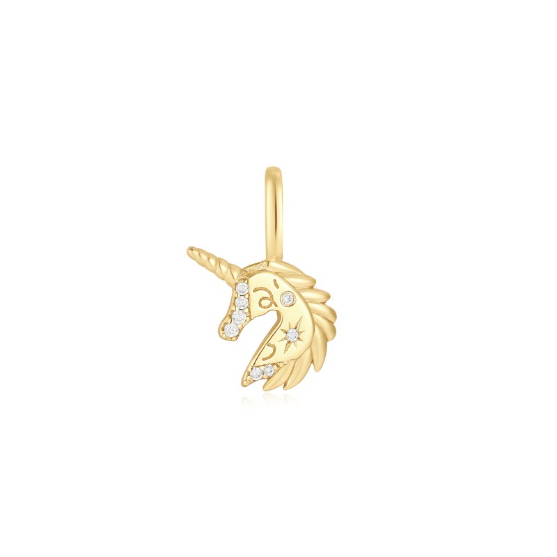 ANIA HAIE Gold Unicorn Charm NC052-10G - Wickersham Jewelry